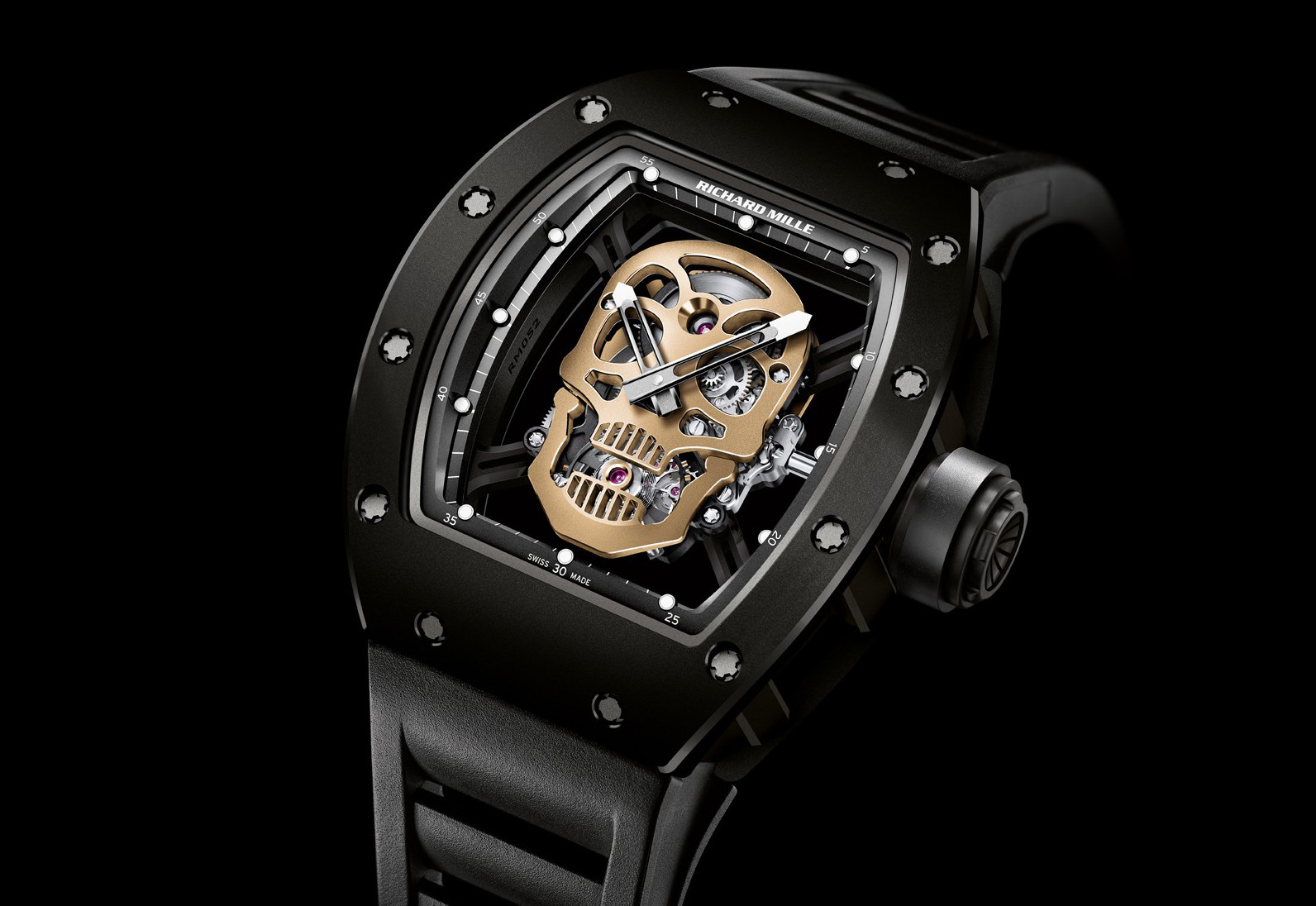Richard Mille RM 52-01 Tourbillon Skull Nano-Céramique : Le symbole de ...